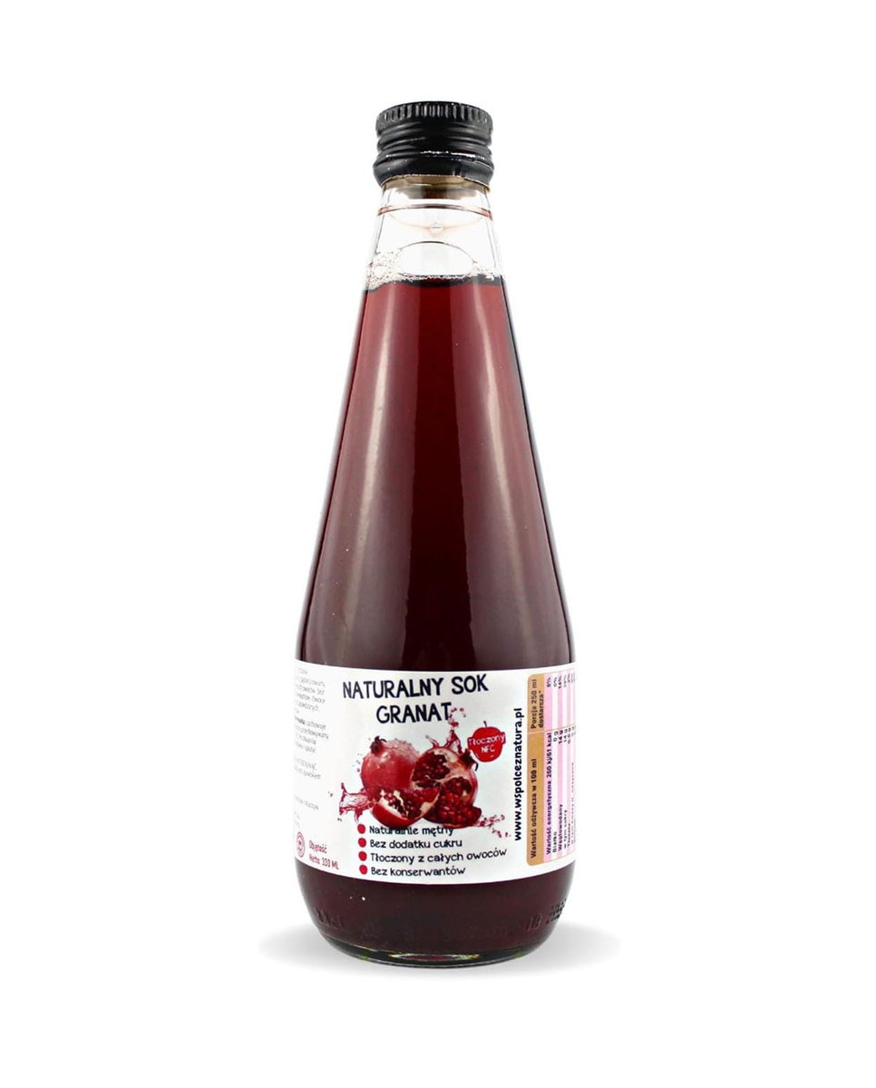 Sok z Granatow 100% 300ml - Tłocznia Szymanowice | Sklep EMPIK.COM