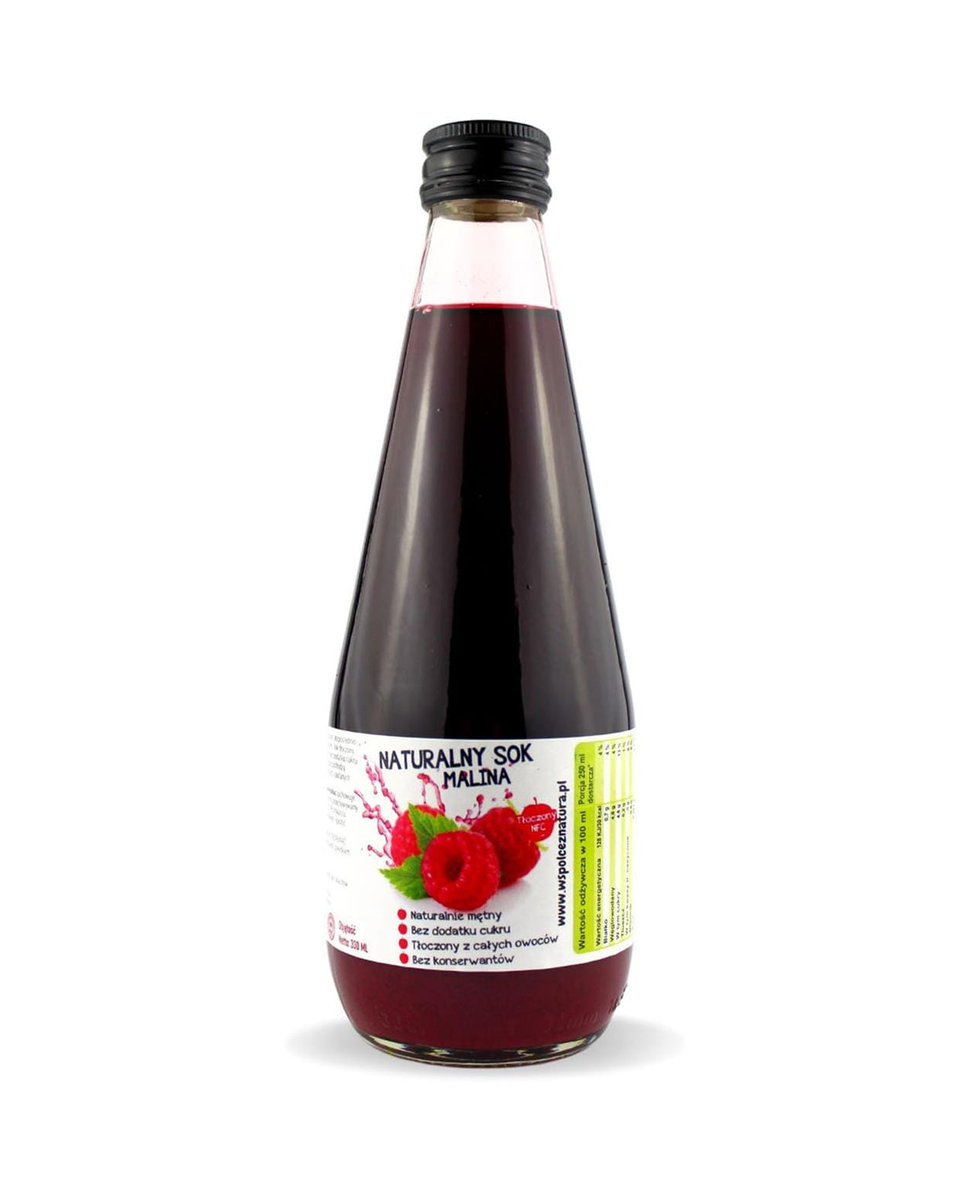 Sok z Malin 100% 330ml - Tłocznia Szymanowice | Sklep EMPIK.COM