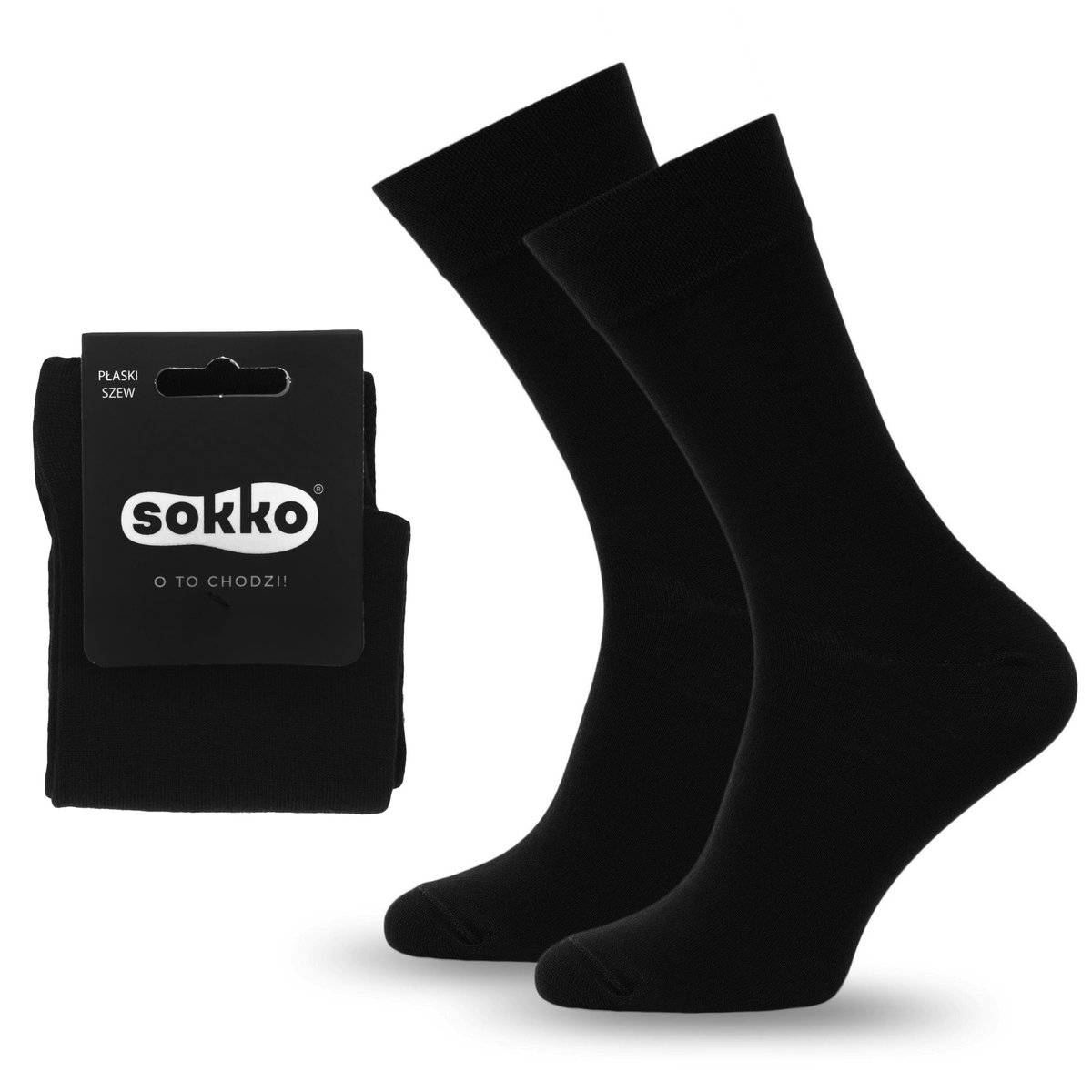 SOKKO SKARPETKI MĘSKIE DŁUGIE CZARNE BAMBUSOWE 45-47 - SM-S60-CZA-45-47 ...