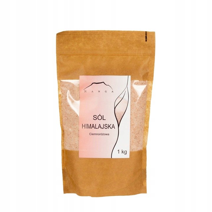 Sól himalajska różowa 1 kg Nanga - Nanga | Sklep EMPIK.COM