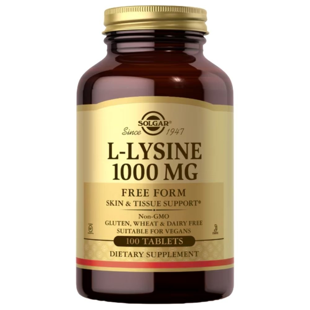 Solgar L-Lizyna 1000 mg - 100 kapsułek | Sklep EMPIK.COM