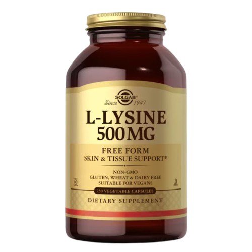 SOLGAR L-Lysine 500 mg (250 kaps.) | Sklep EMPIK.COM
