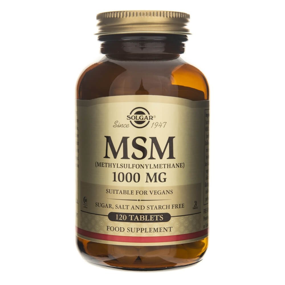 Solgar, MSM 1000 mg, Suplement diety, 120 tab. | Sklep EMPIK.COM