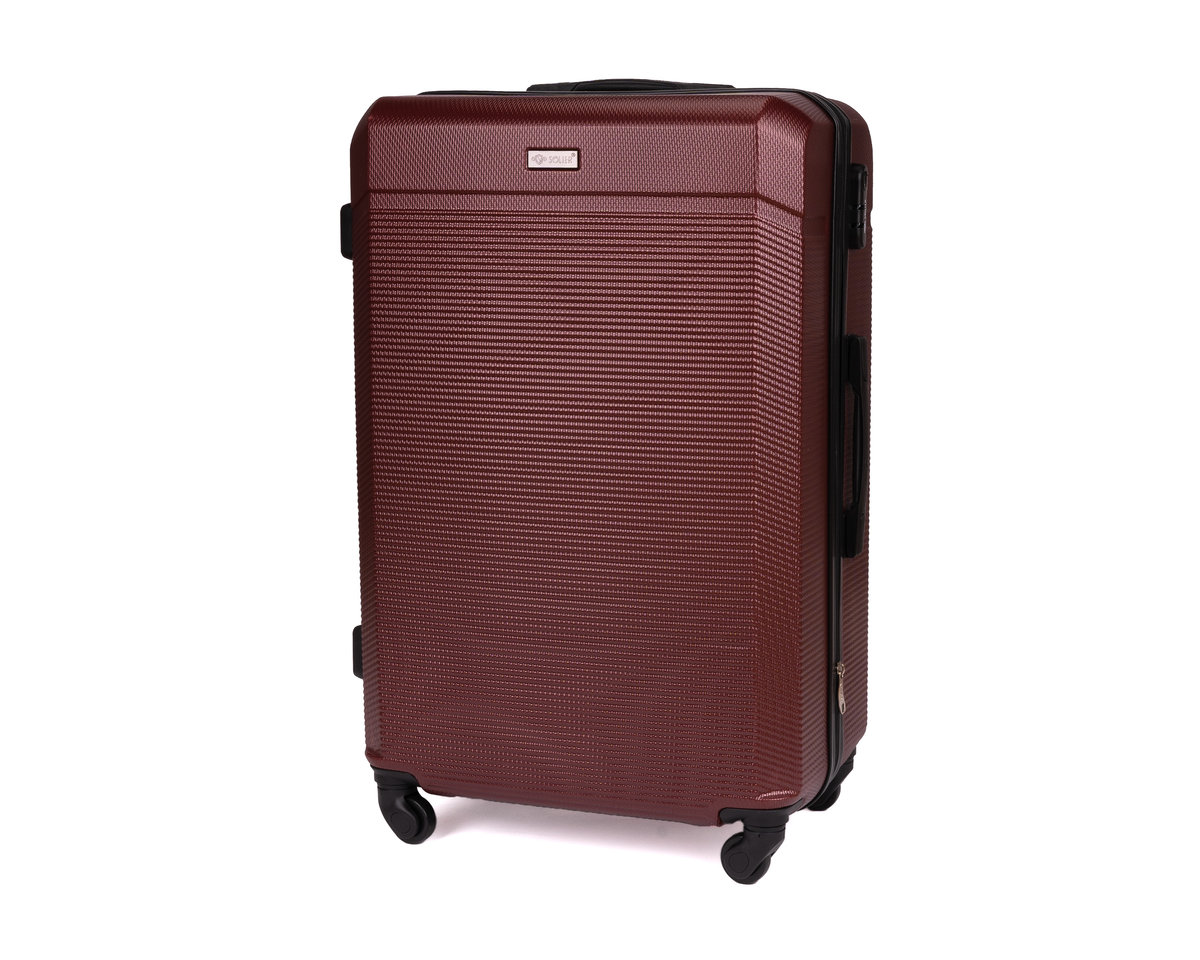 Solier Luggage, Walizka podróżna mała, STL945, brązowa, 35l - Solier ...
