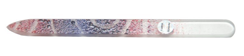 Solingen, Pilnik szklany 14 cm 2894-19687 ERBE, Czerwono-niebieski ...