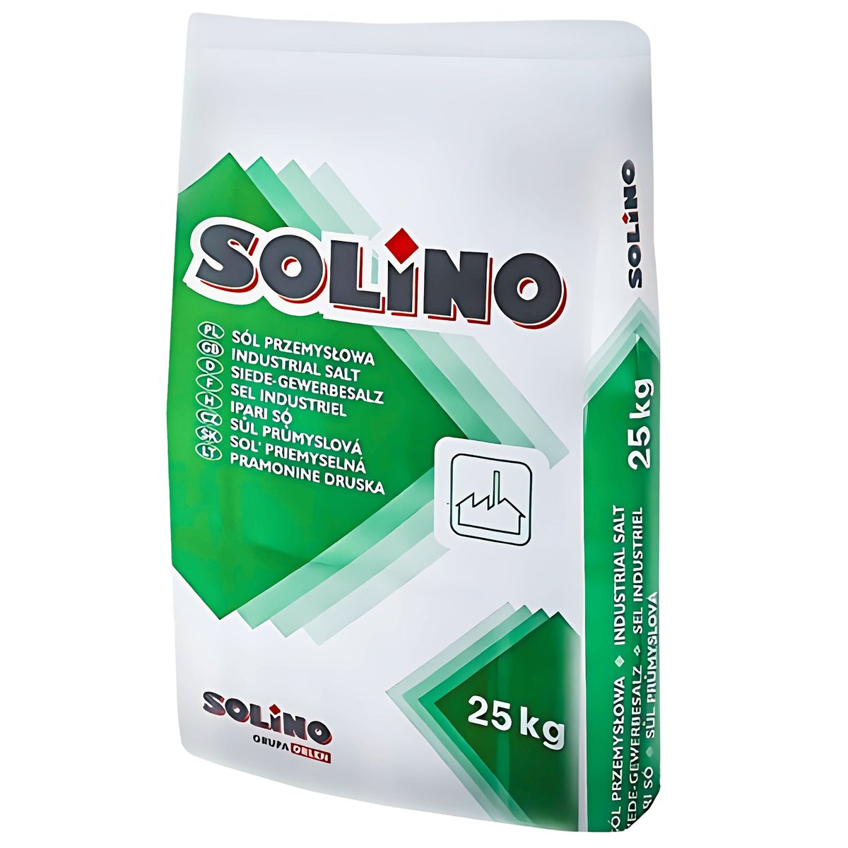 Solino Sól Przemysłowa Drogowa W Worku Foliowym Na Zimę Do Sypania 25 ...
