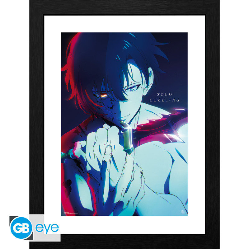 SOLO LEVELING - Plakat w ramie Jinwoo (30x40) - Inna marka | Sklep ...