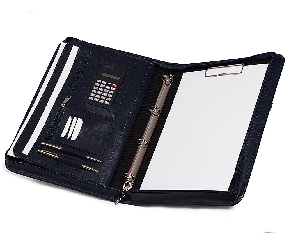 Solome, Teczka Konferencyjna Biwuar, A4, Granatowa - Solome | Moda Sklep EMPIK.COM