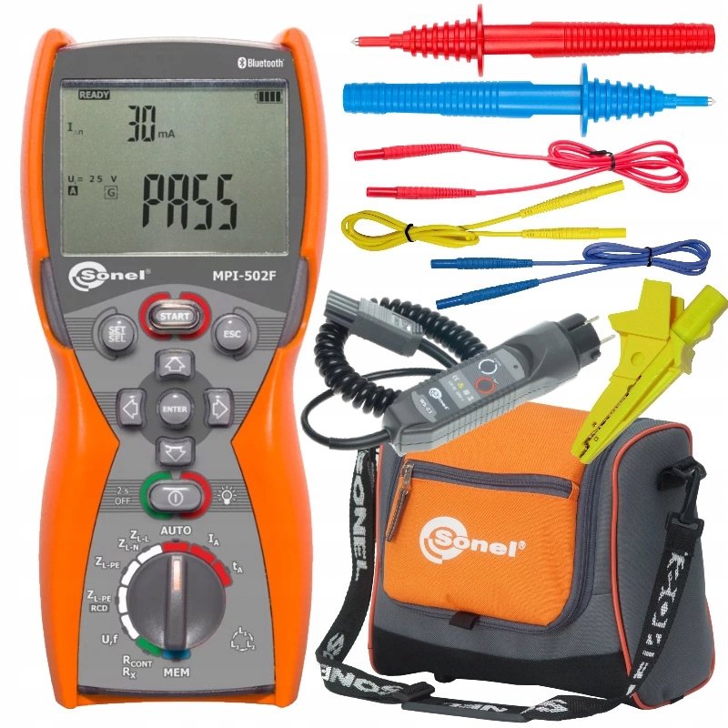 Sonel MPI-502F Wielofunkcyjny Miernik Parametrów Instalacji Elektrycznej - SONEL | Sklep EMPIK.COM