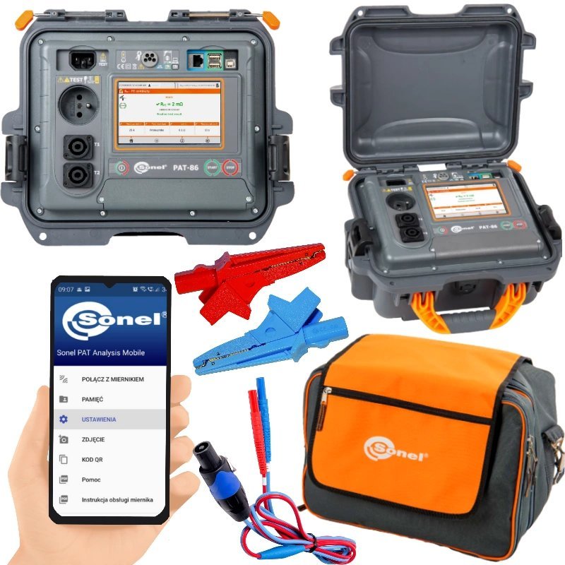 SONEL PAT-86 Miernik Bezpieczeństwa Sprzętu - SONEL | Sklep EMPIK.COM