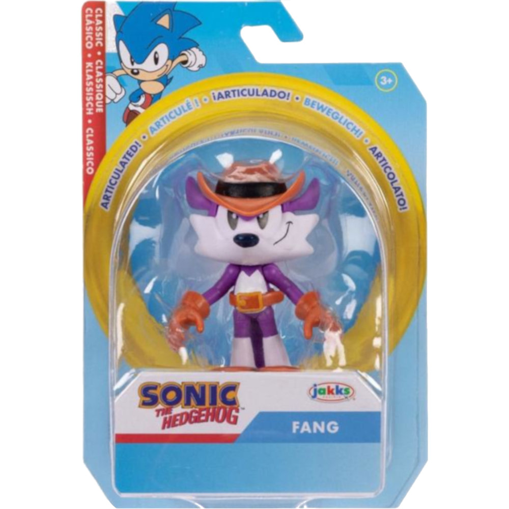 SONIC THE HEDGEHOG JAKKS PACIFIC ORYGINALNA RUCHOMA FIGURKA CLASSIC ...