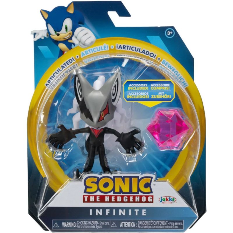 Sonic The Hedgehog Jakks Pacific Ruchoma Figurka Infinite + Phantom ...