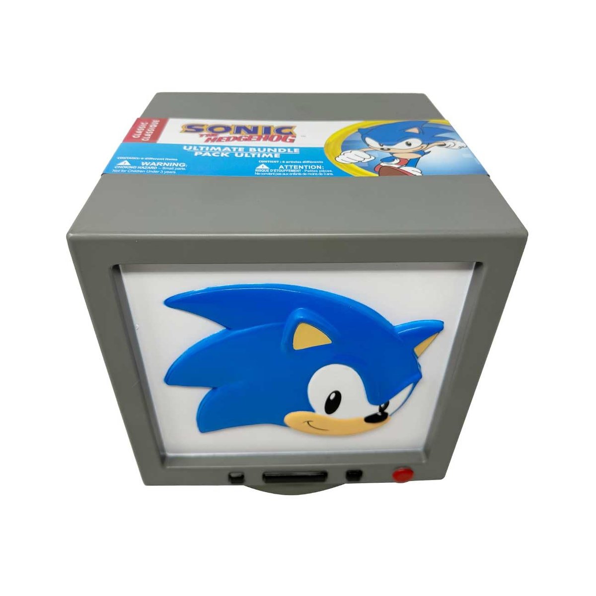 Sonic The Hedgehog Surprise TV Bundle – 10′′ Sonic TV Box ze SquishMe ...