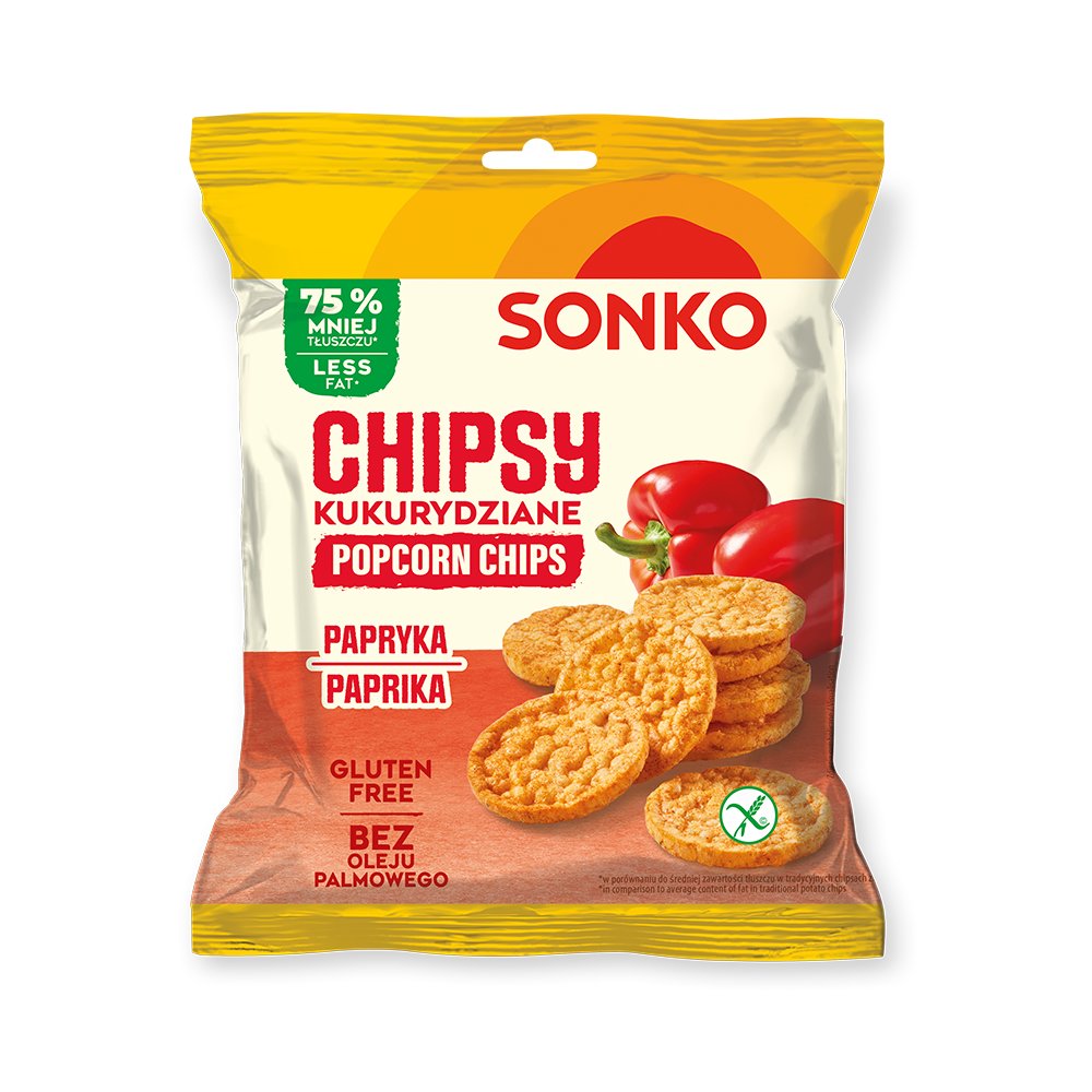 Sonko Chipsy Kukurydziane O Smaku Papryki 20 G - Sonko | Sklep EMPIK.COM