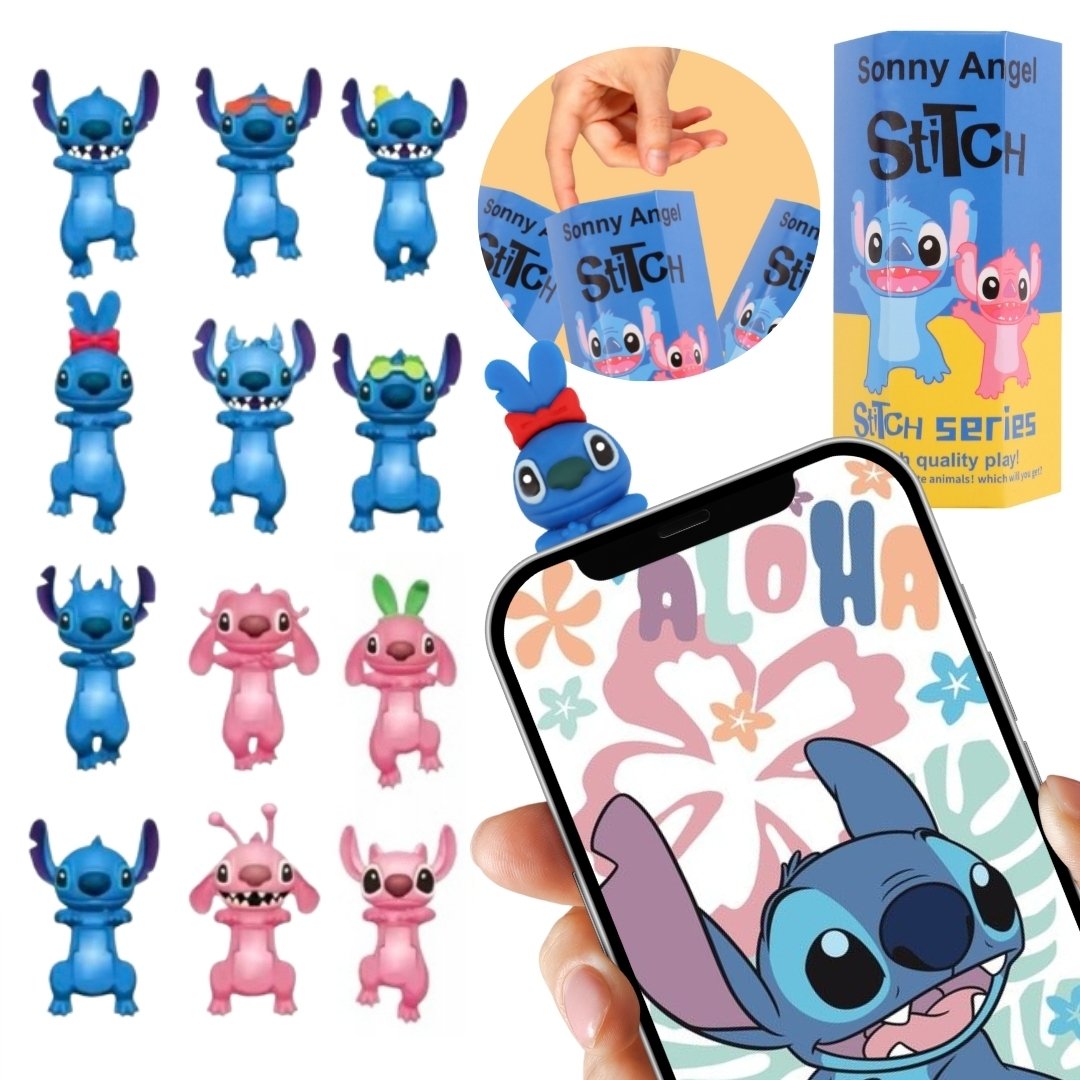 Sonny Angel STITCH Mini laleczka bobasek, SAMOPRZYLEPNA figurka NA ...