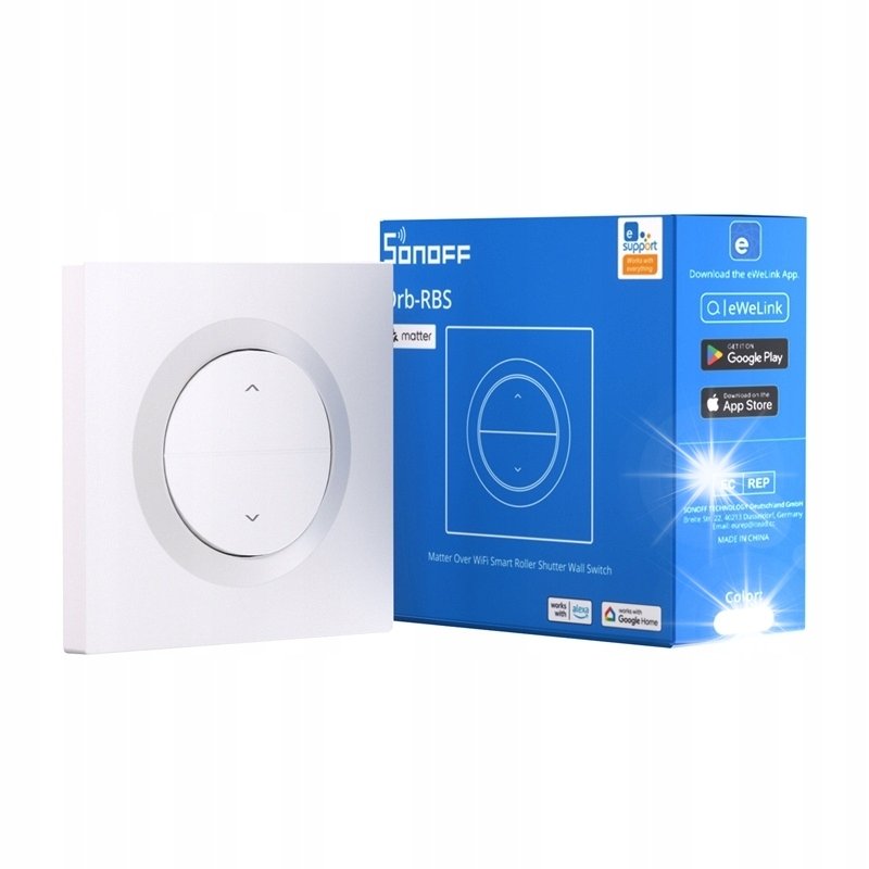 Sonoff Orb-RBS Mini-RBS-E Smart Przełącznik Ścienny Do Rolet Fusion ...