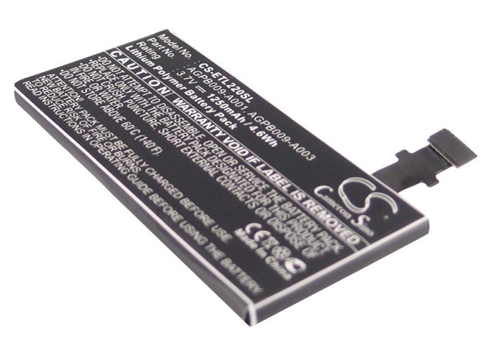 Sony Ericsson LT22 / AGPB009-A001 1250mAh 4.63Wh Li-Ion 3.7V (Cameron ...