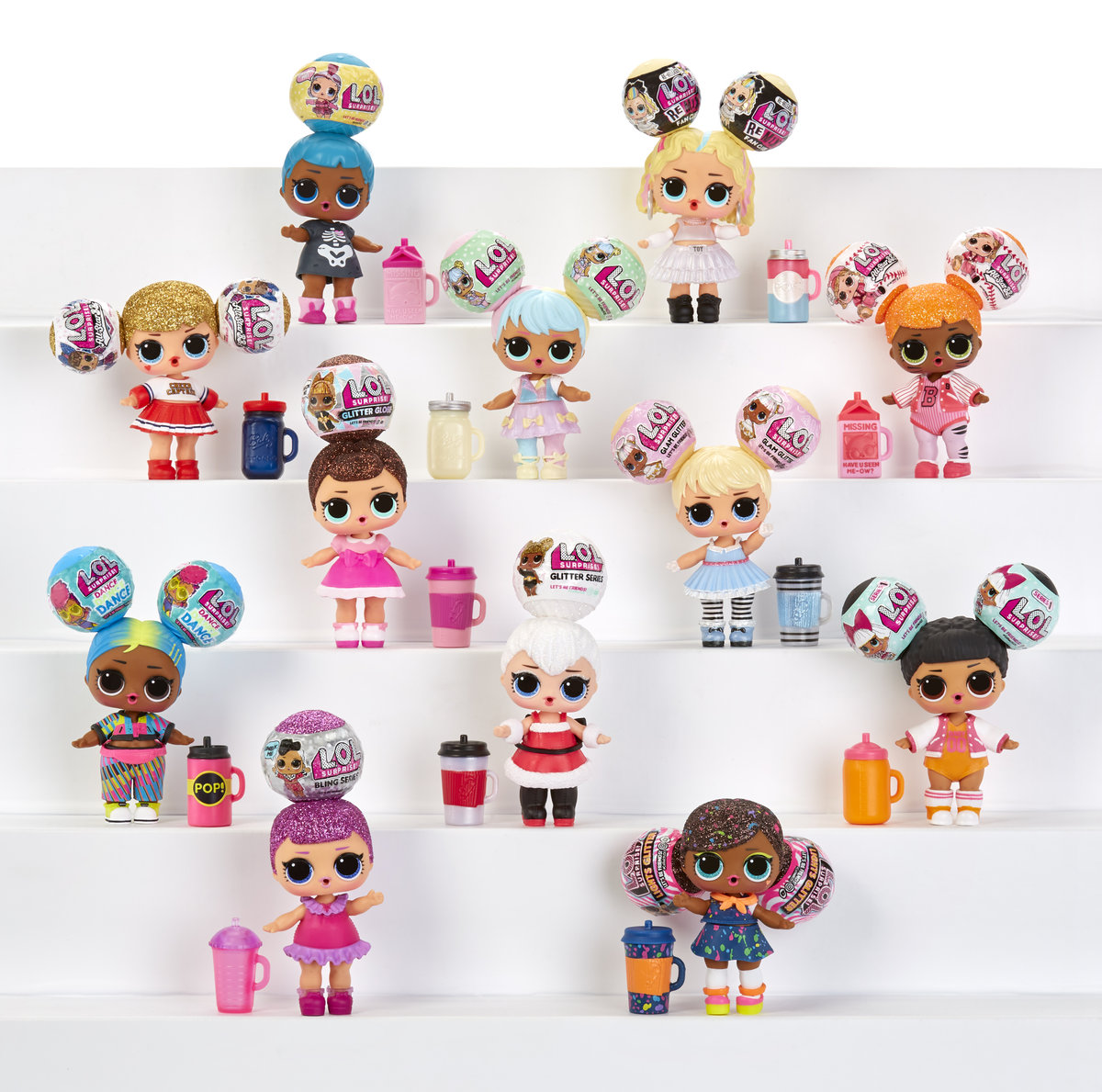 Sooo Mini! L.O.L. Surprise Dolls Asst In Pdq/Sidekick - L.O.L. Surprise ...