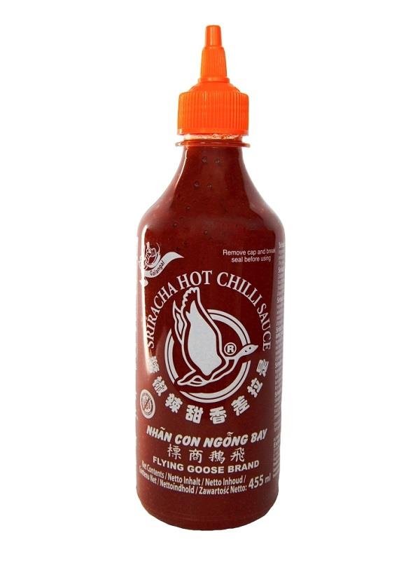 Sos Chilli Sriracha Galangal Hot Imbir Flying Goose 455Ml - Inny ...