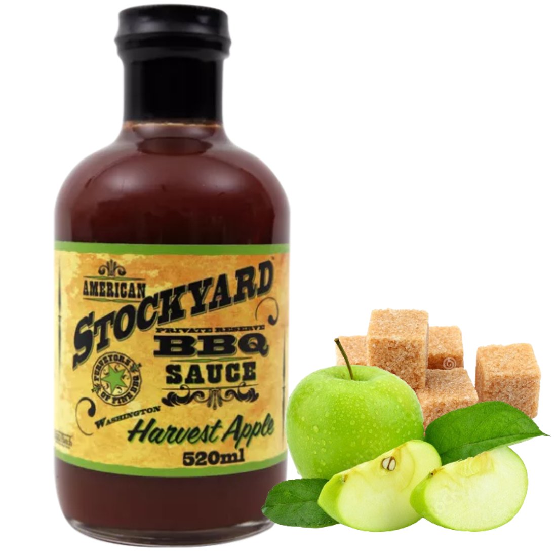 SOS NA GRILLA bbq SOS DO MARYNATY MIĘS Stockyard Harvest Apple 350ml ...