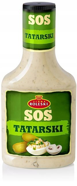 Sos tatarski 310g Roleski Bez GMO, Bez Glutenu - Roleski | Sklep EMPIK.COM