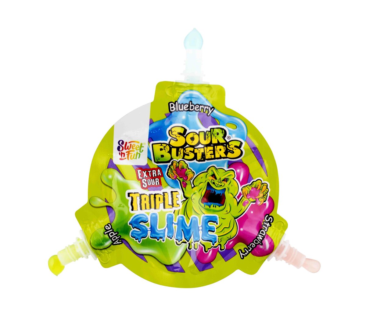 Sour Busters Triple Slime Cukierek Żelek - Inna marka | Sklep EMPIK.COM