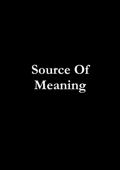 Source Of Meaning - Mayar A | Książka w Empik