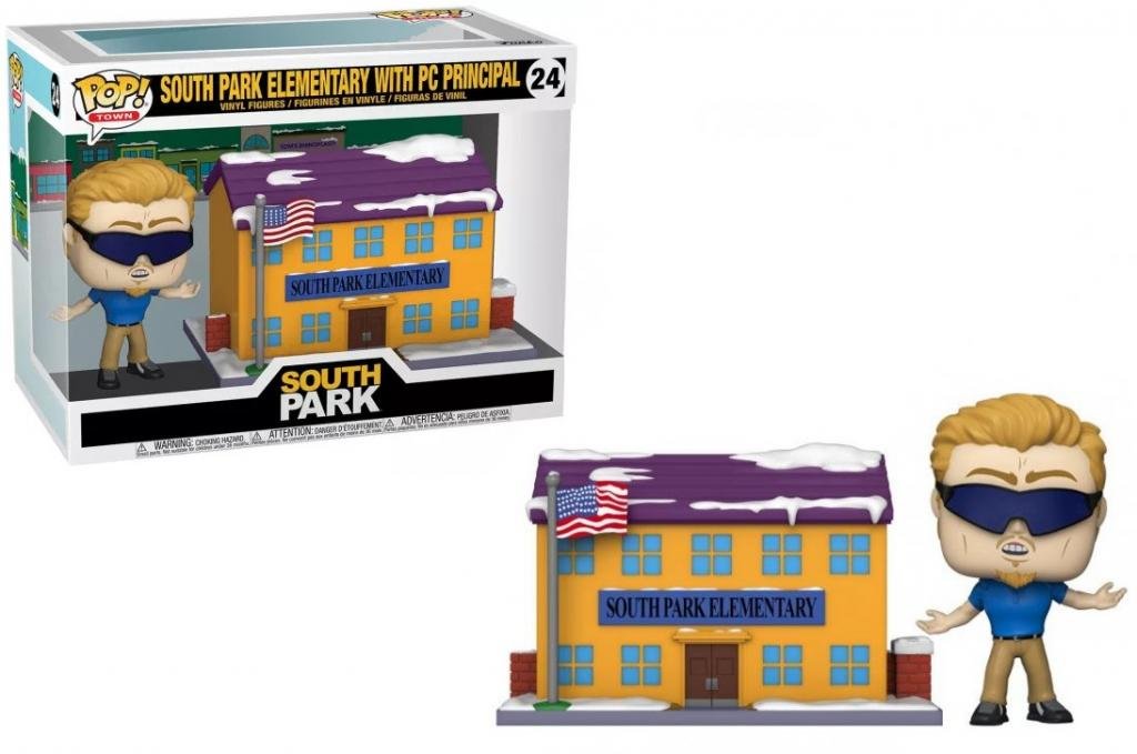 south park - pop town n° 24 - south park elementary w/ pc principal ...