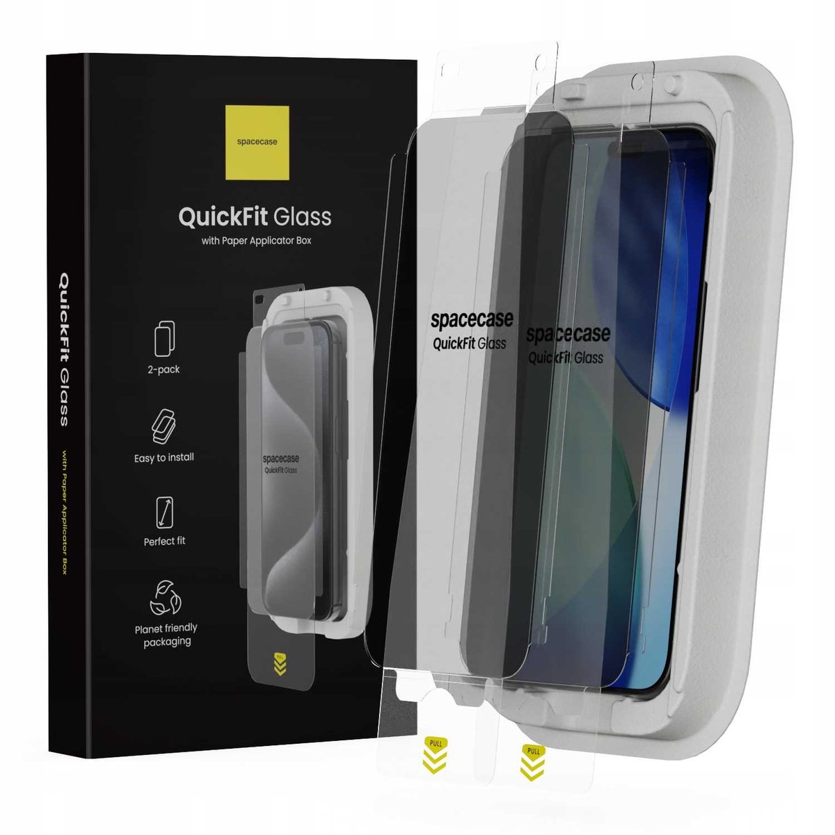 Spacecase Quickfit Privacy iPhone 16 Pro Max / 17 Pro Max - Inna marka ...