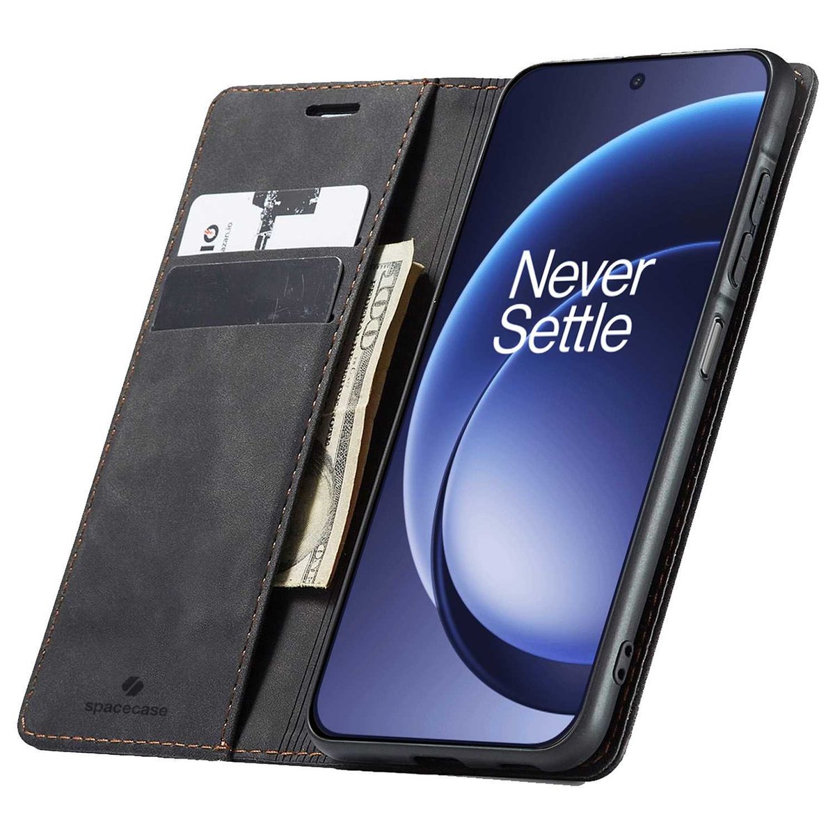 Spacecase Wallet OnePlus 15 black - Spacecase | Sklep EMPIK.COM