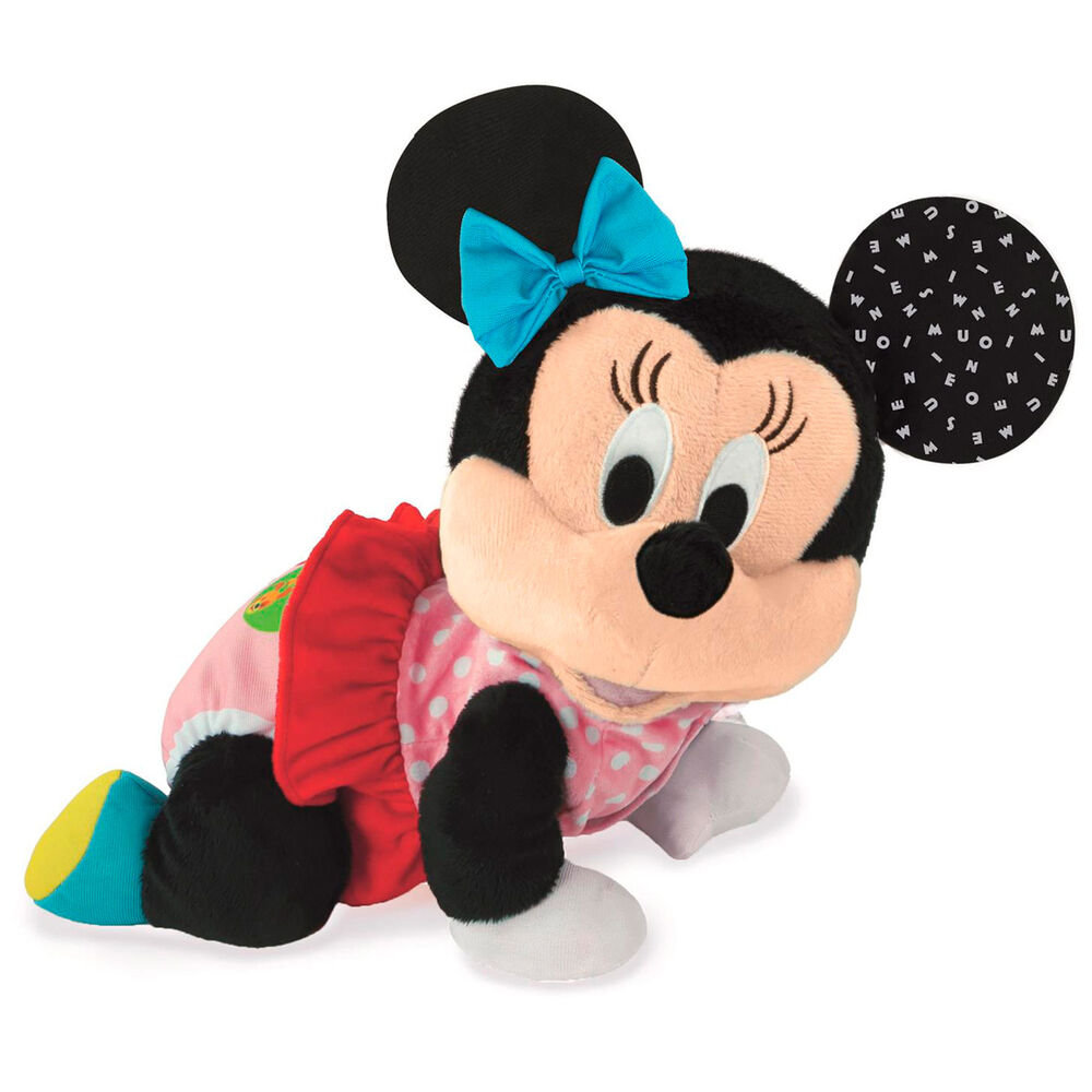 Spanish Disney Baby Minnie Crawling plush toy - Clementoni | Sklep ...