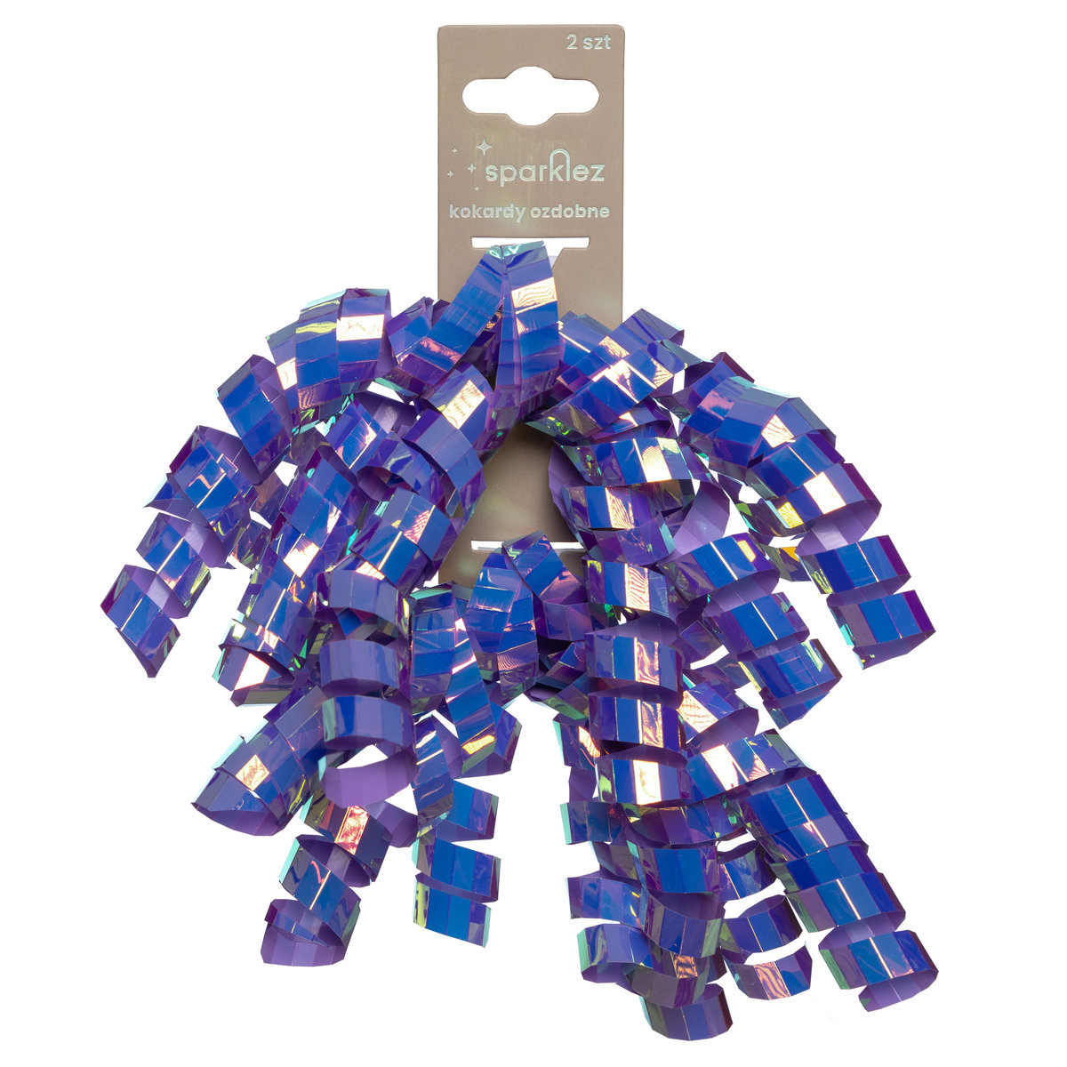 SPARKLEZ Rozeta spirala fiolet 2 szt - Sparklez | Sklep EMPIK.COM