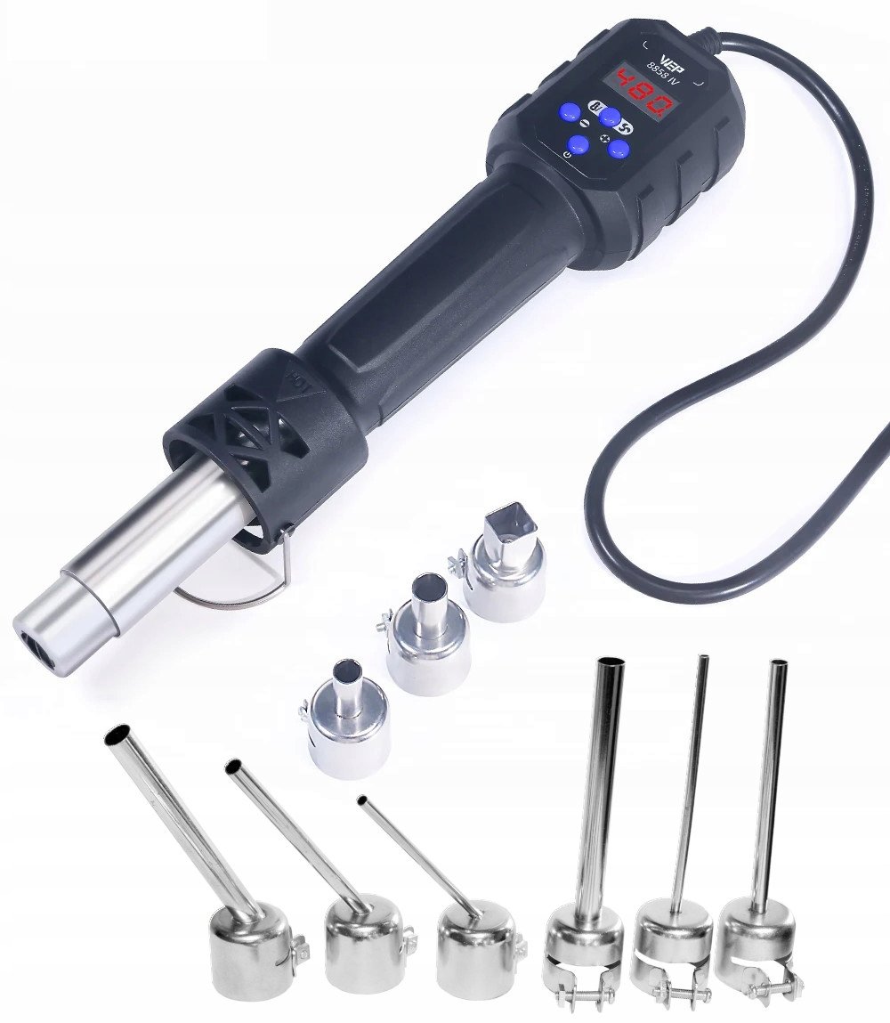 Spawarka do plastiku wep 8858-iv + zestaw 9 dysz - Hotair | Sklep EMPIK.COM