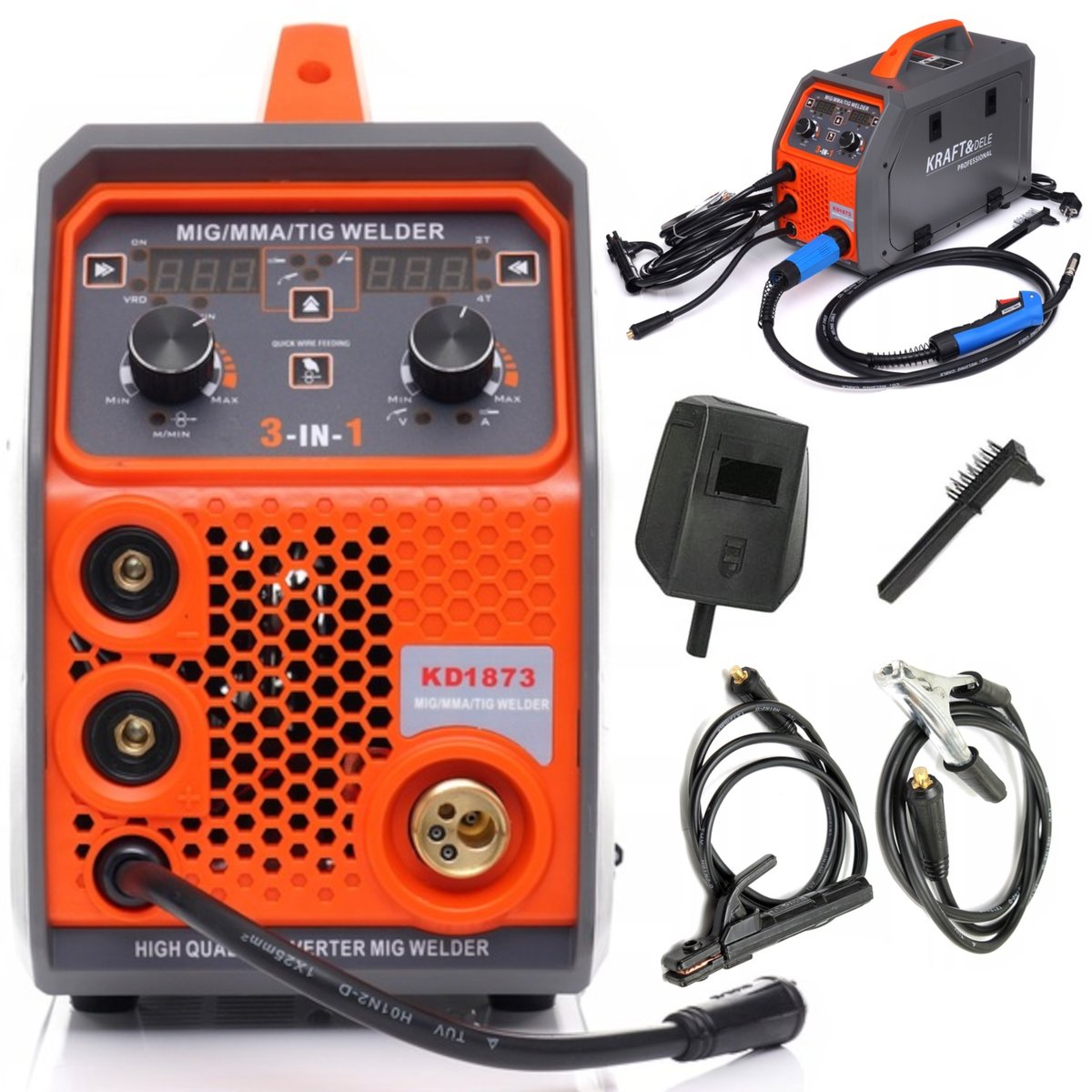 SPAWARKA INWERTEROWA INWERTOROWA MIGOMAT FLUX MIG MAG MMA 275A GAZOWY 4w1 - KRAFT&DELE | Sklep ...