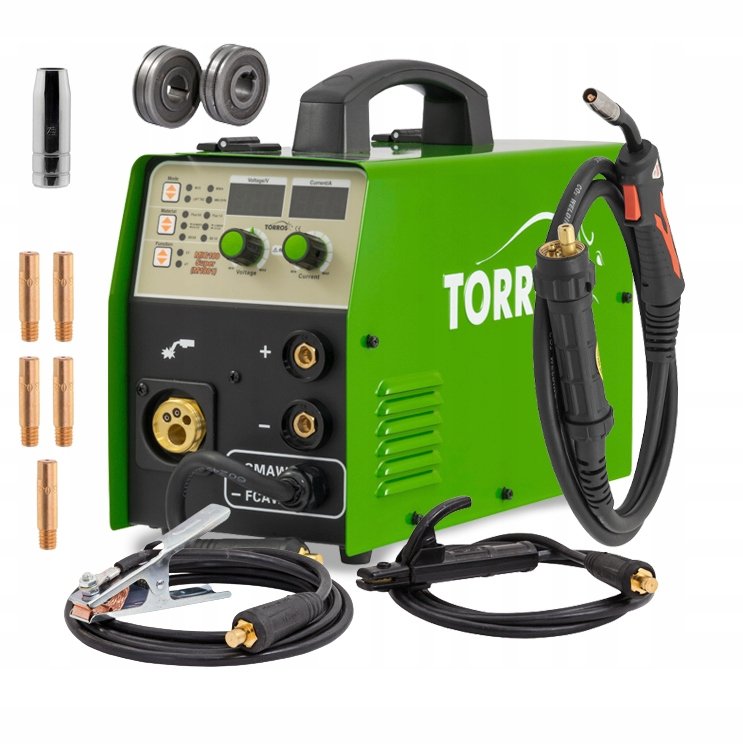 Spawarka Migomat MIG MAG Torros M1801 Synergia TIG MMA inwertorowa Zestaw 1 - Torros | Sklep ...
