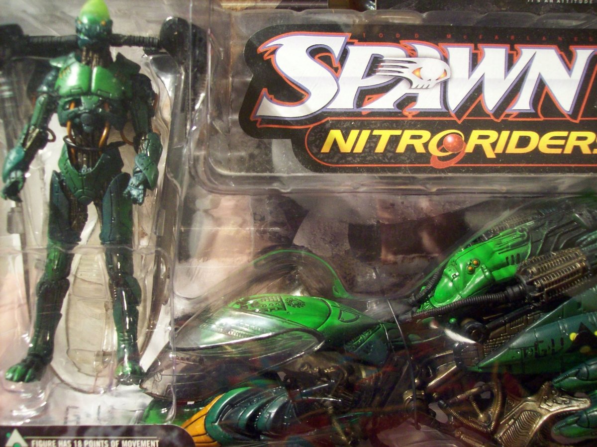 Spawn Series 16 NitroRiders: Zielona para (złoto) - inna (Inny) | Sklep ...