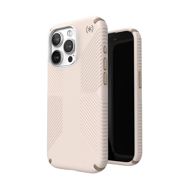 Speck Presidio2 Grip - Etui iPhone 15 Pro (Bleached Bone / Heirloom ...