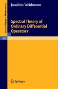 Spectral Theory of Ordinary Differential Operators - Weidmann Joachim | Książka w Empik