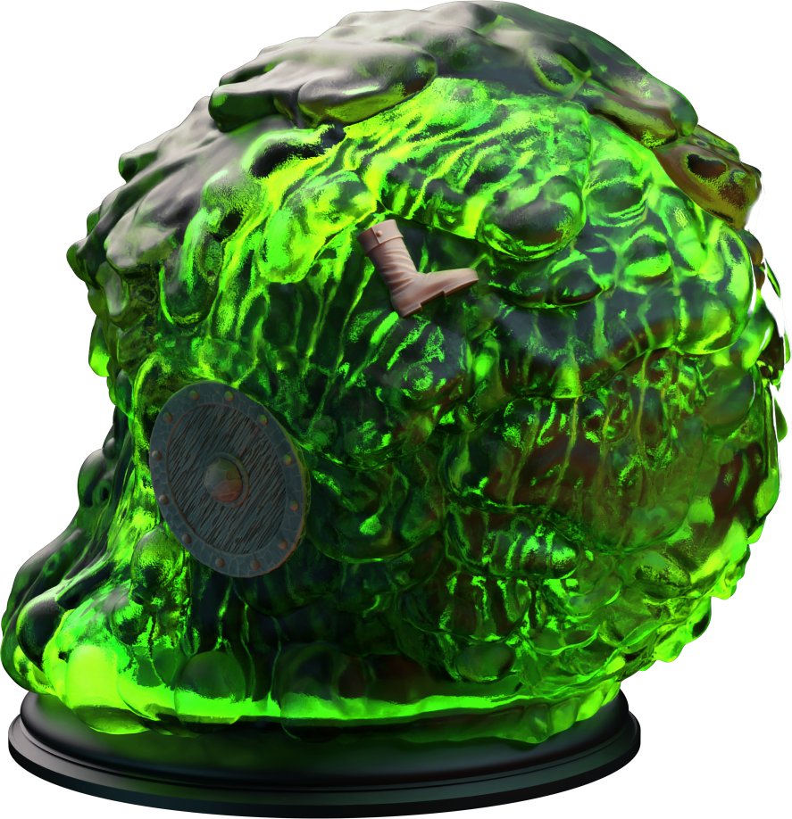 Sphere - Czar Sfera Spell Enviro Figurka 14k + BONUS do DND D&D druk 3D ...