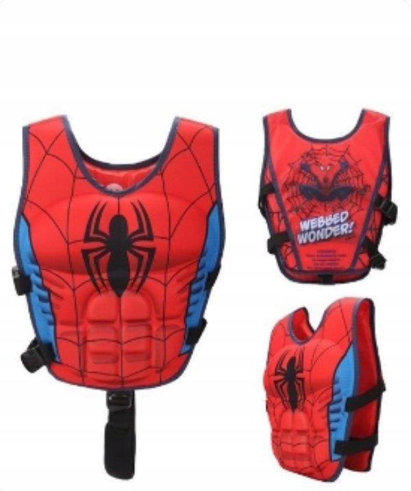 Spider-Man Kapok kamizelka do pływania asekuracyjna dziecięca M - Inna ...