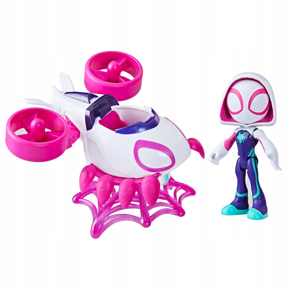 Spidey i jego niesamowici przyjaciele Marvel Ghost-Spider Copter Set, 4 ...