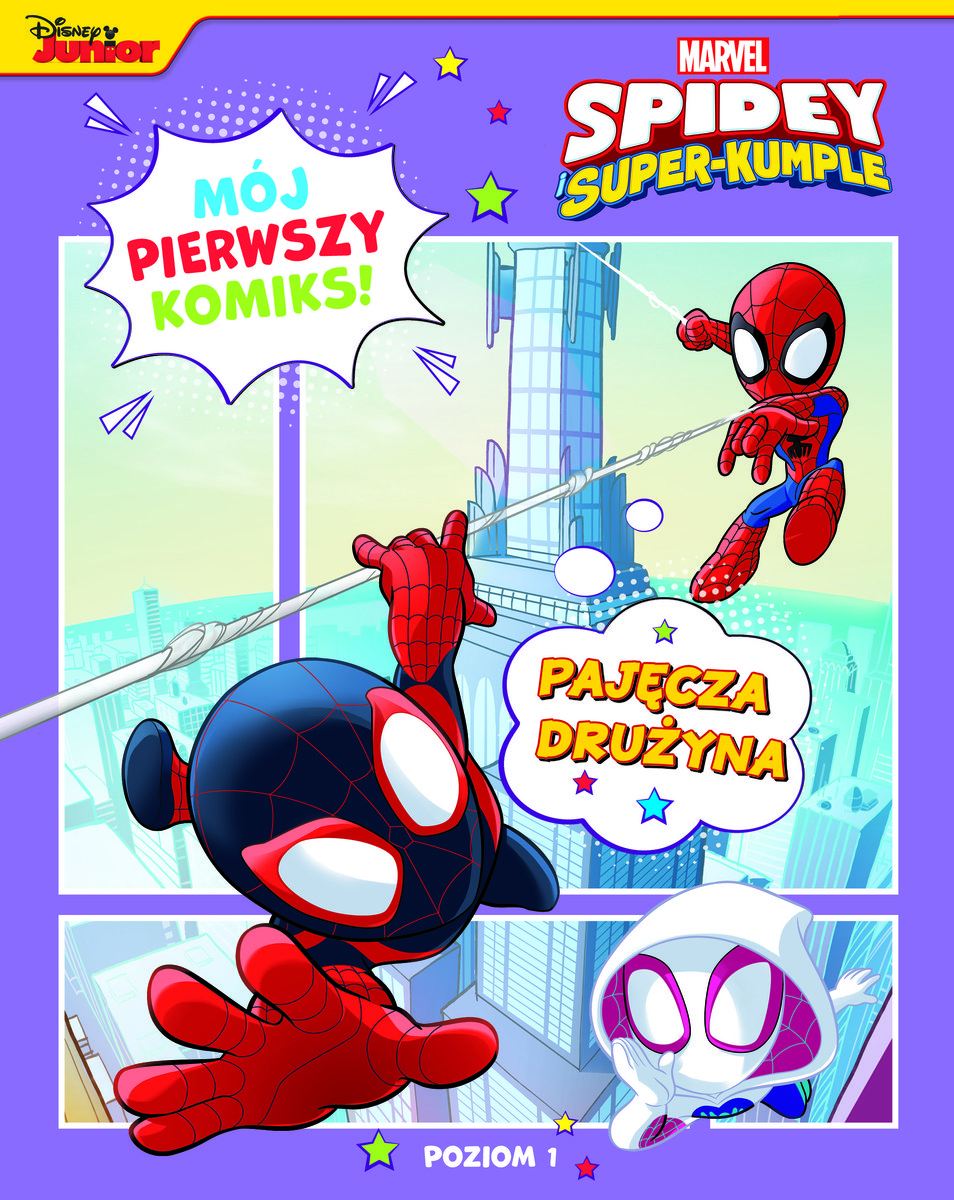 Spidey i Super-kumple. Pajęcza drużyna. Mój pierwszy komiks. Poziom 1 ...