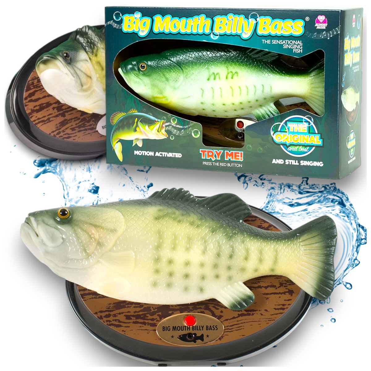 ŚPIEWAJĄCA RYBA BILLY BASS - Funtime | Sklep EMPIK.COM