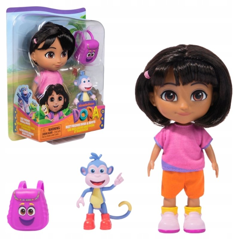 Spin Master Dora Poznaje Świat Zestaw Figurki Dora I Butek + Akcesoria ...