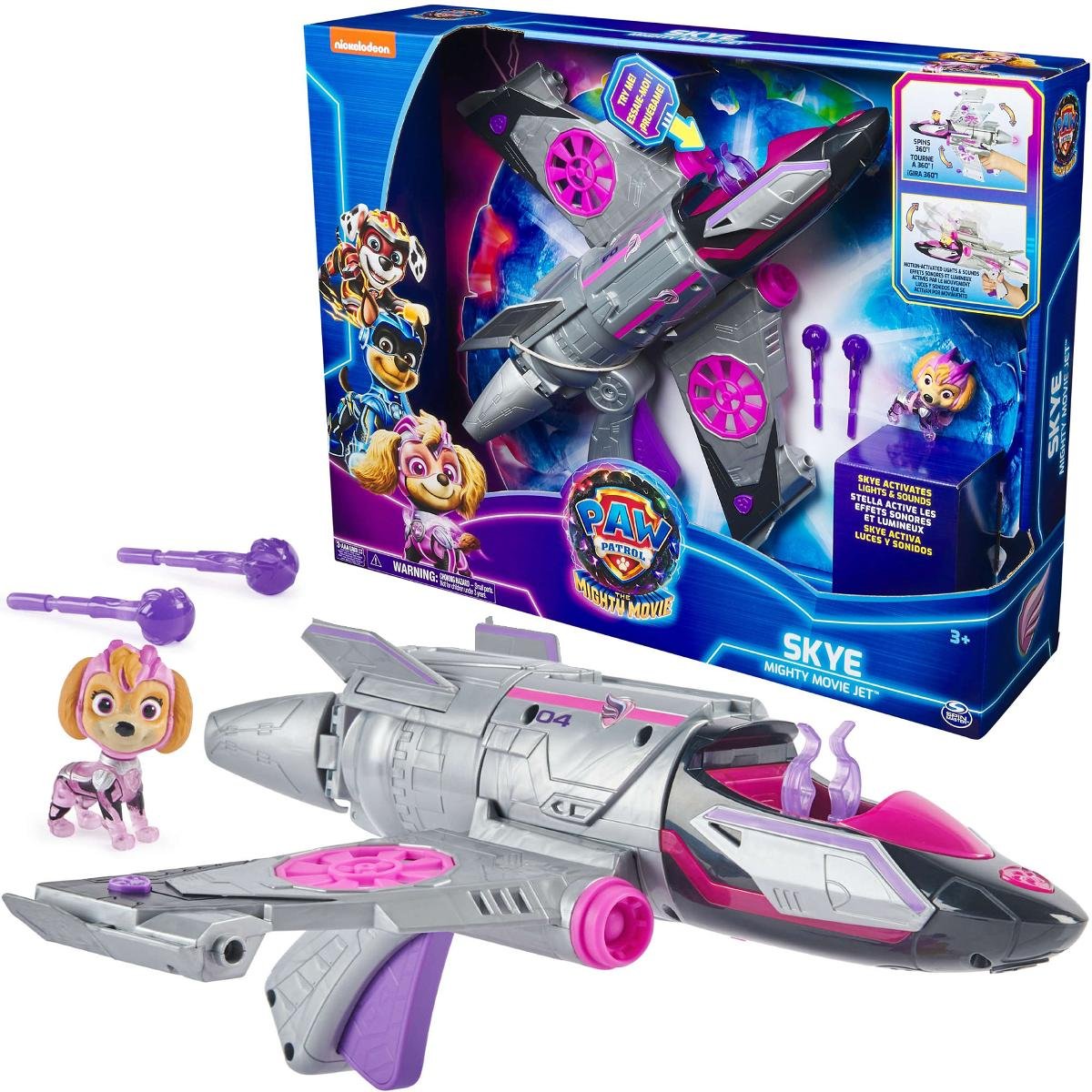 Spin Master, Pojazd Jet Skye Deluxe, Psi Patrol Film - Spin Master ...