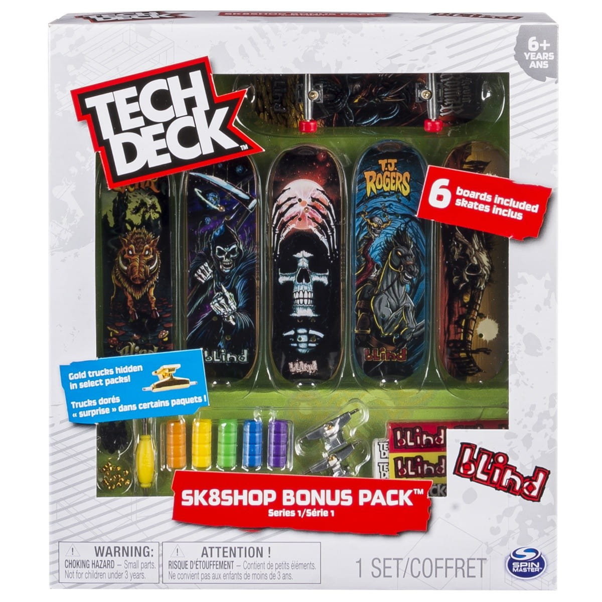 Spin Master Zestaw Tech Deck - Skateshop Blind - Spin Master | Sklep ...