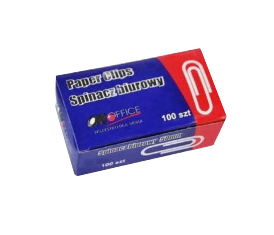 Spinacz biurowy 33 mm 100 szt - SDM | Sklep EMPIK.COM