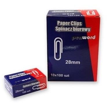 Spinacze 28mm (10x100szt) - Inna marka | Sklep EMPIK.COM