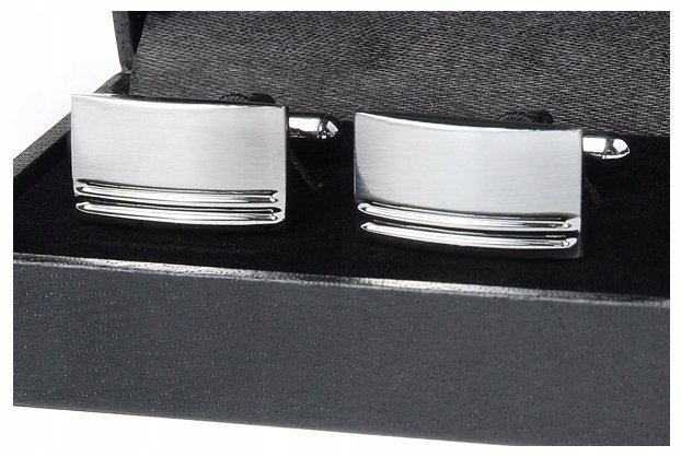 SPINKI + PUDEŁKO Spinka Męskie Spinki Metalowe do Mankietów Koszuli s43 ...