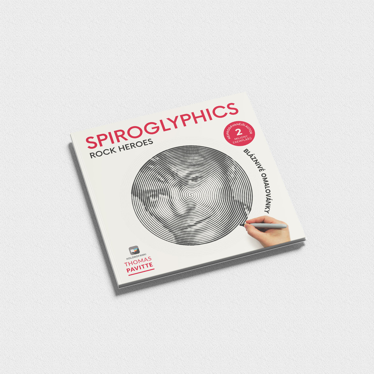 Spiroglyphics – rockové legendy. Obrovské šílené omalovánky. Język ...